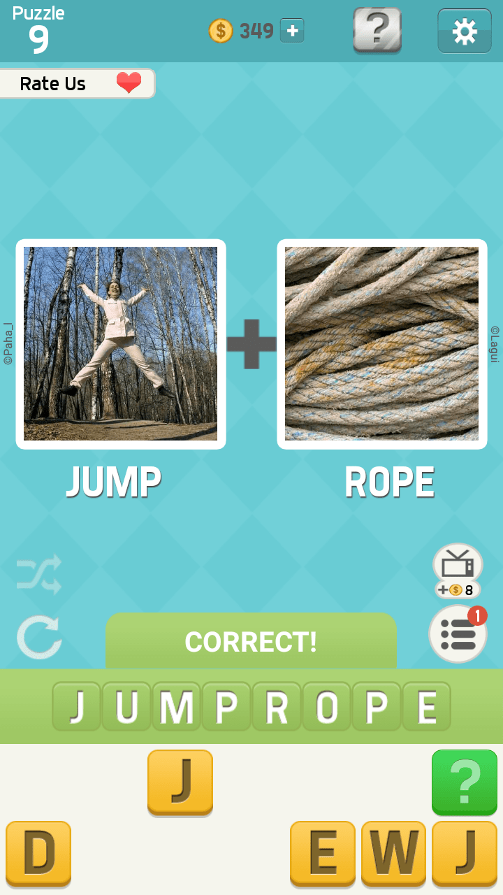 Pictoword Level 9 Answers » qunb
