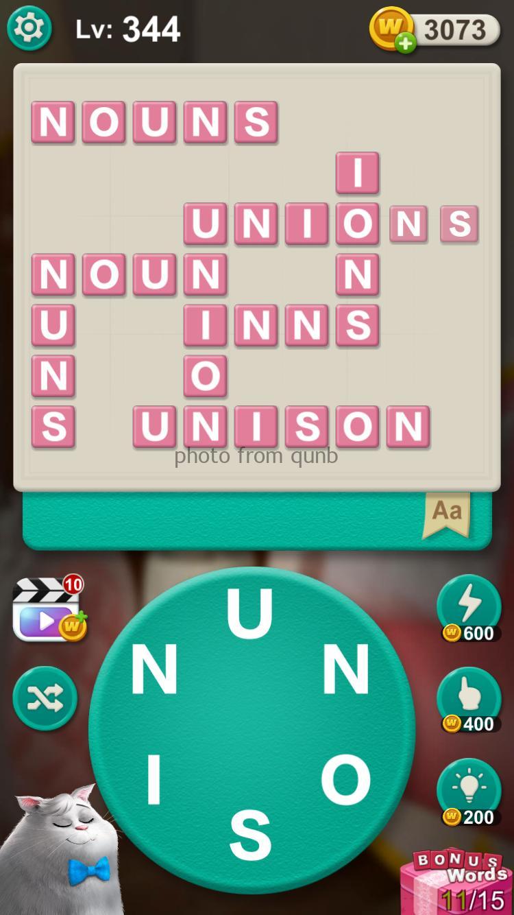 Word Villas Level 344 » qunb