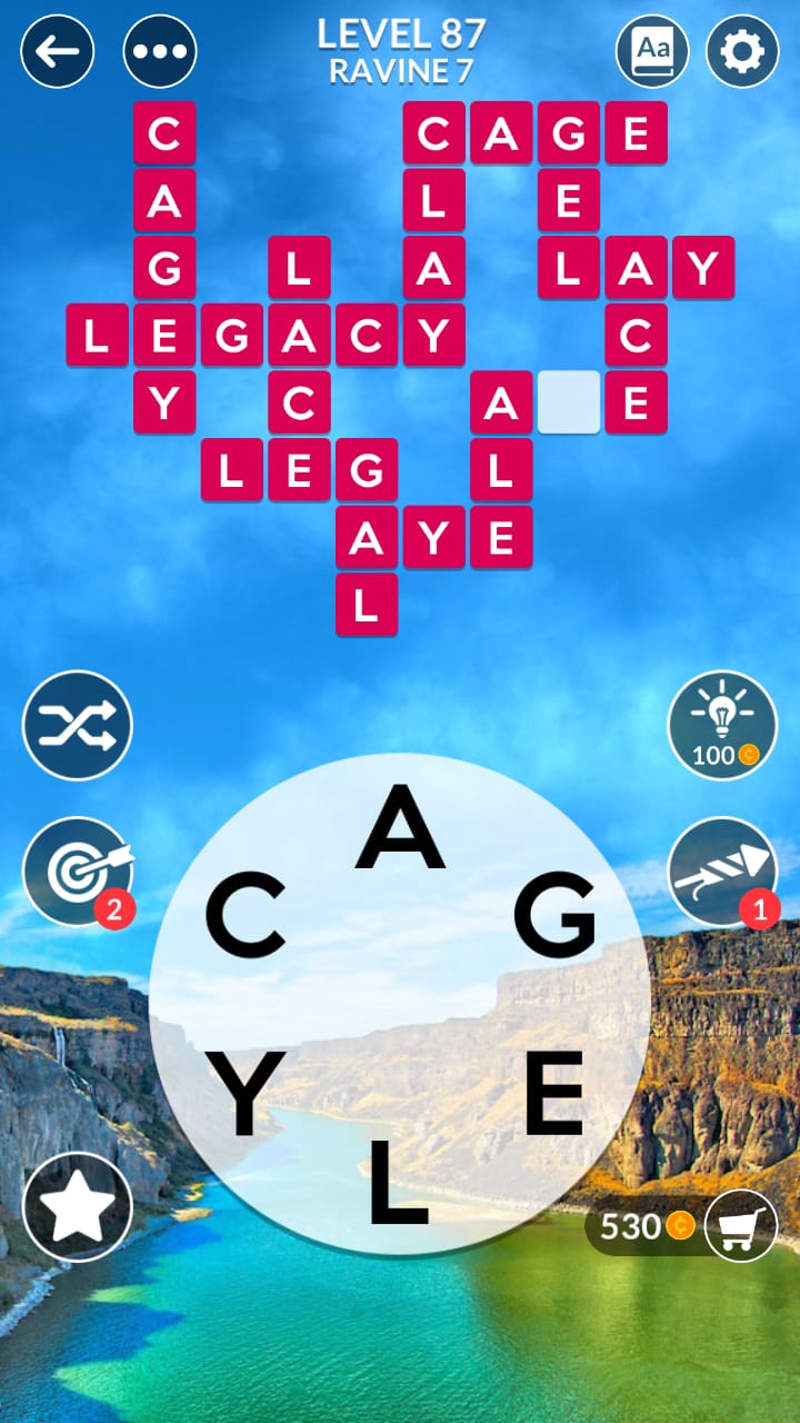 Wordscapes Level 87 Ravine 7 Canyon Answers And Solutions Wordscapes Level 87 Ravine 7 Canyon Answers And Solutions