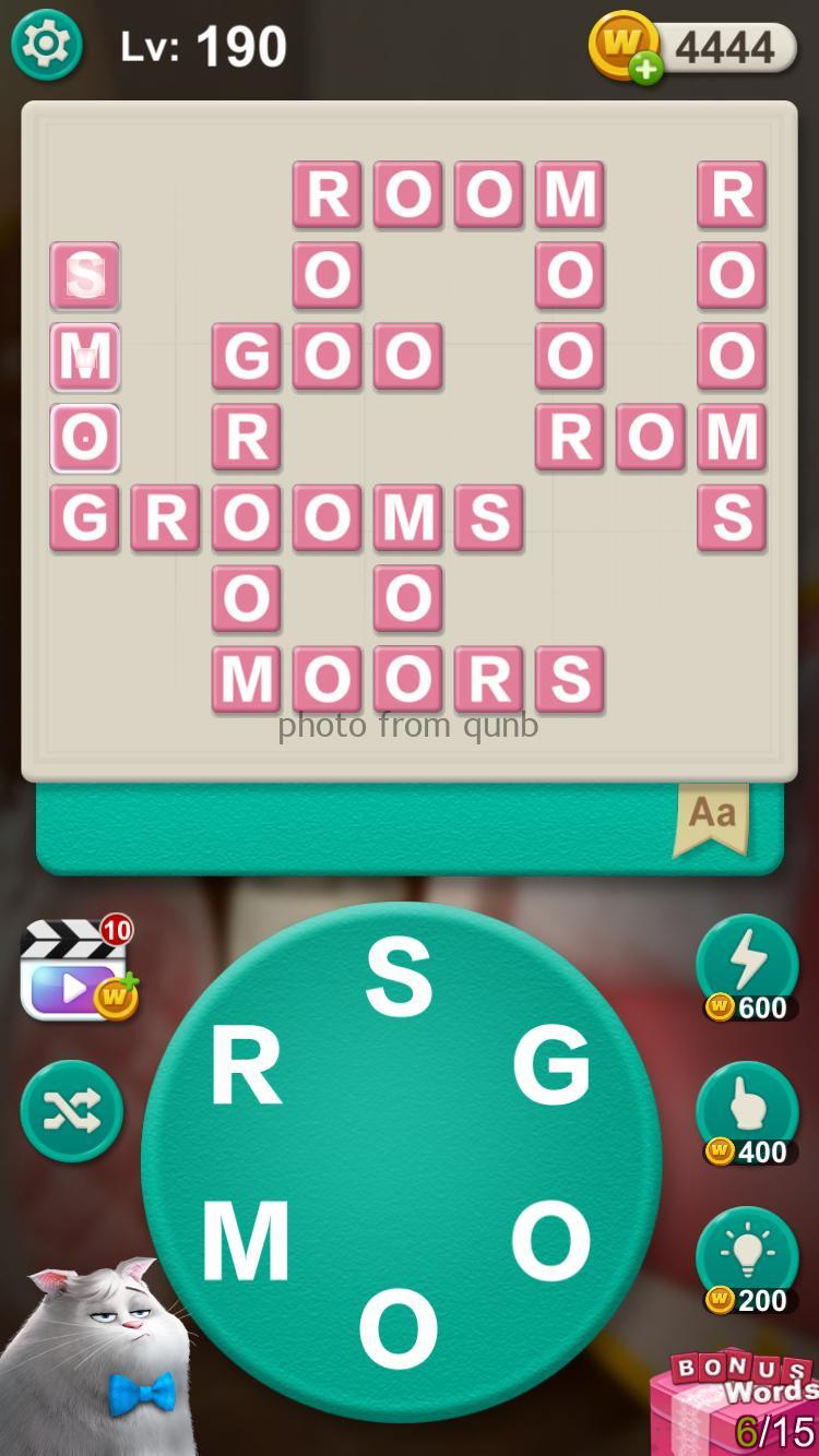 Word Villas Level 190 Qunb