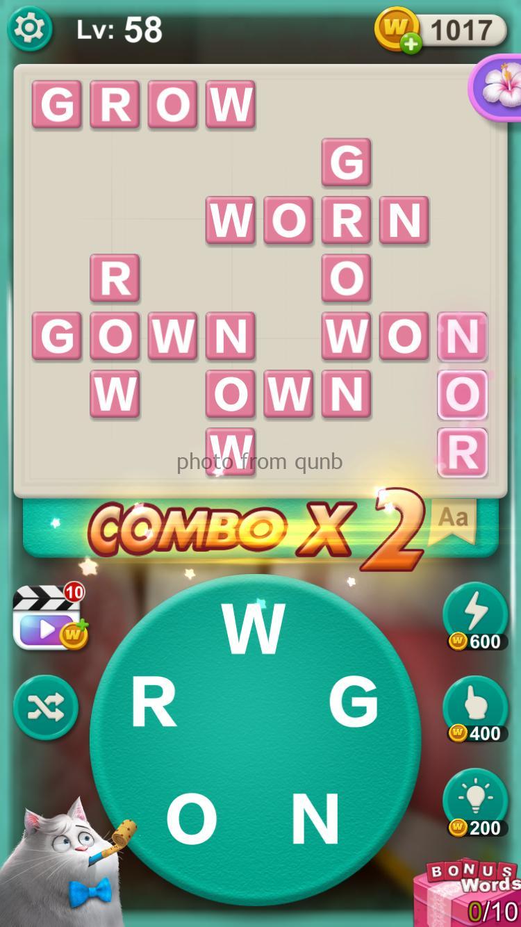 Word Villas Level 58 Qunb word-villas-level-58-qunb