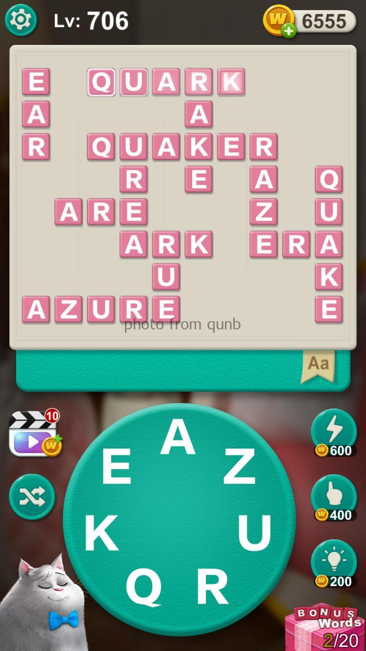 Word Villas Level 706 Qunb