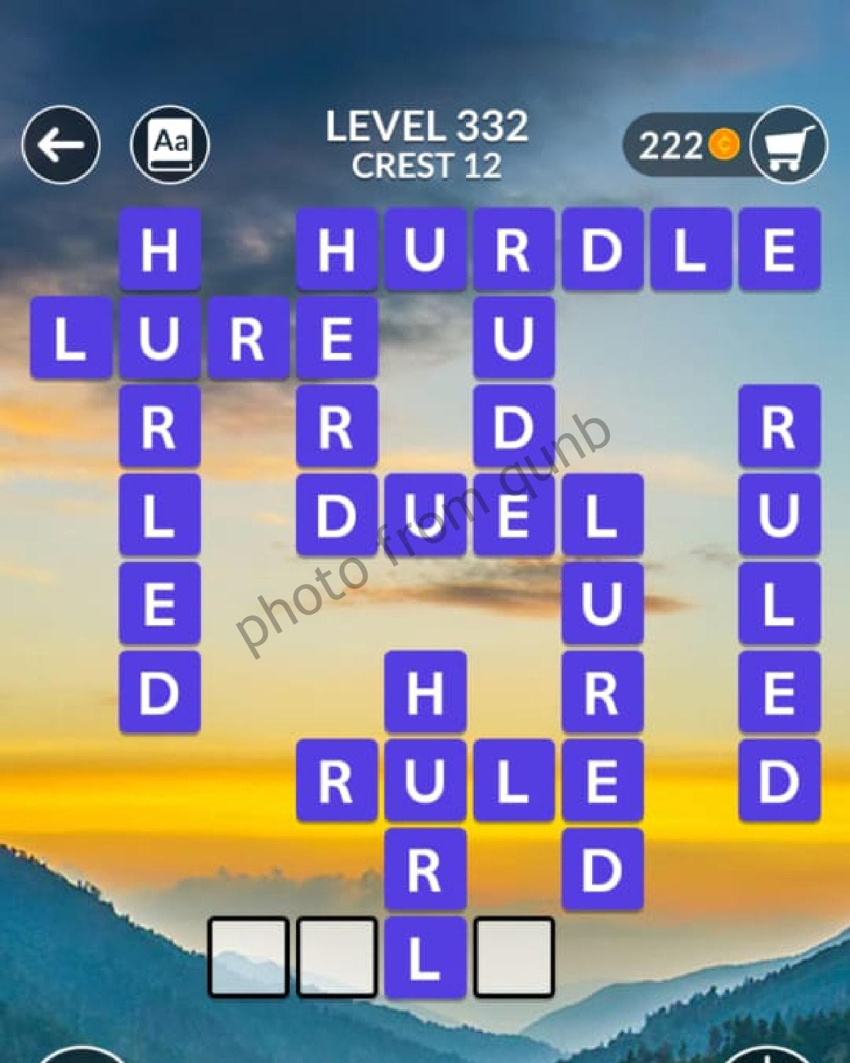 Wordscapes Level 332 Crest 12 Answers Qunb wordscapes-level-332-crest-12-answers-qunb