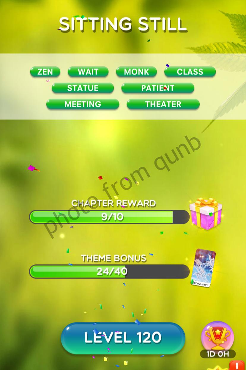 Word Crush Level 119 Qunb