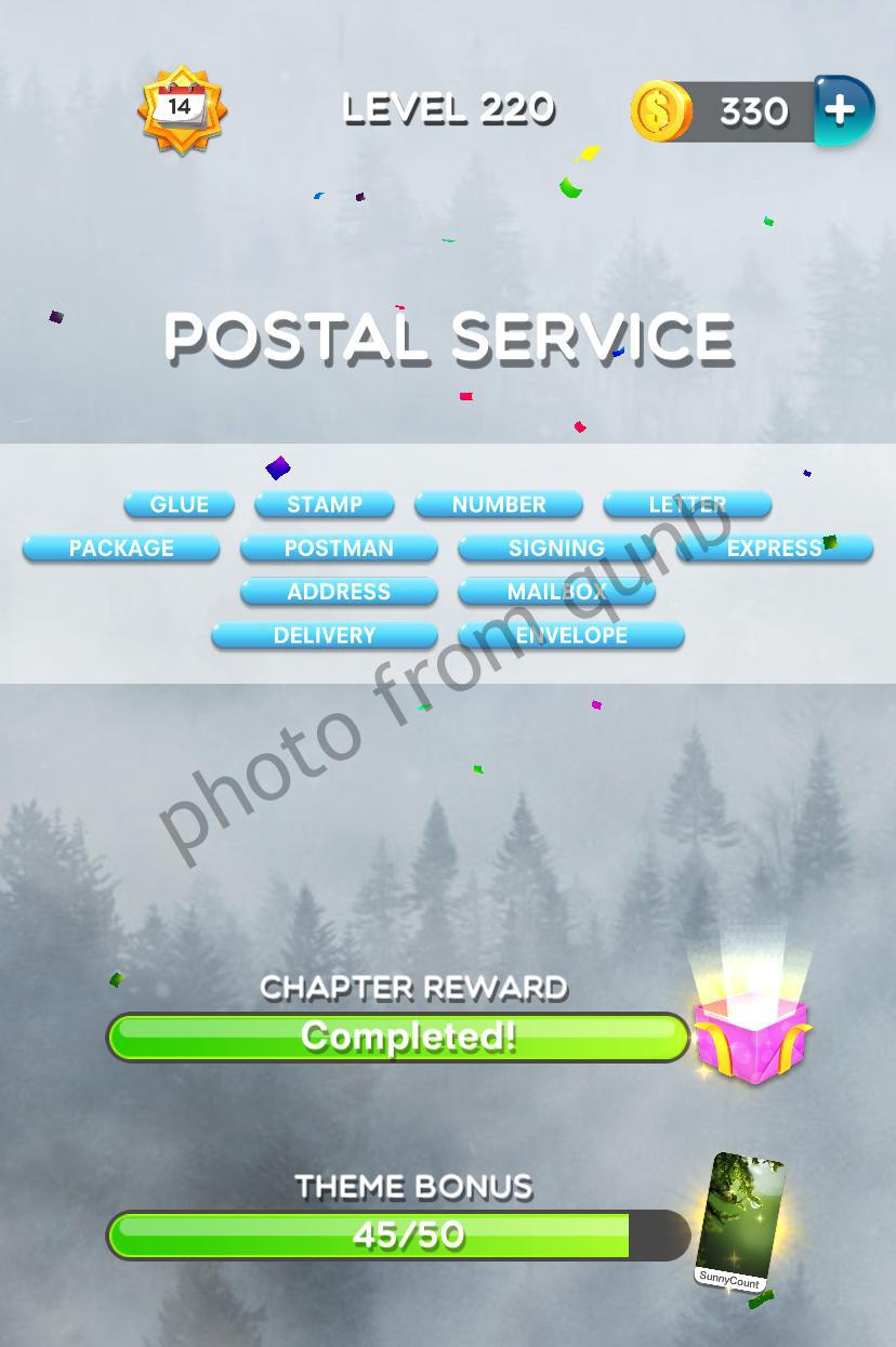 Word Crush Level 220 Postal Service Answers Qunb Word Crush Level 220 Postal Service Answers Qunb