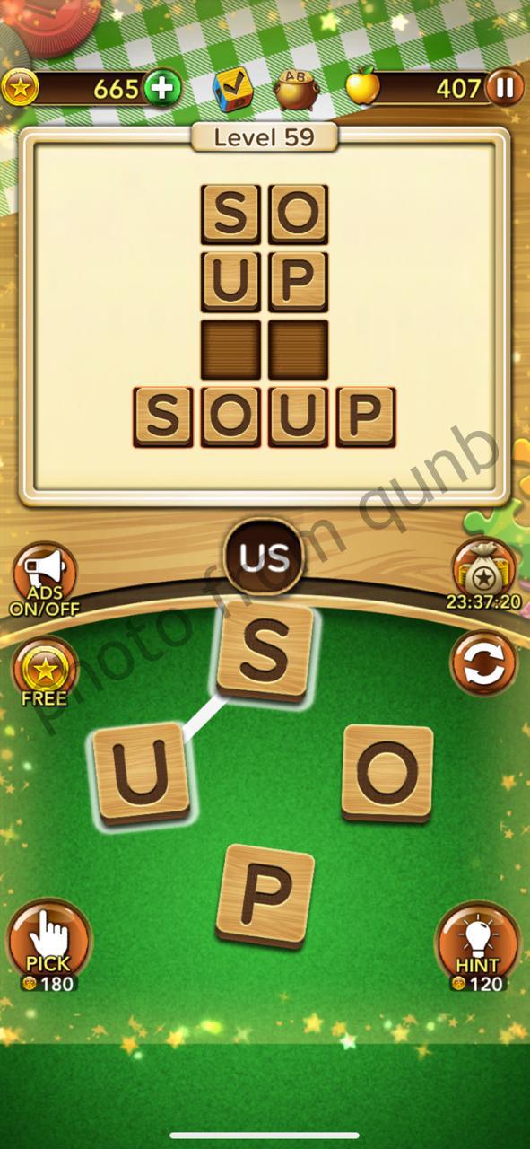 Word Collect Level 59 Answers And Cheats