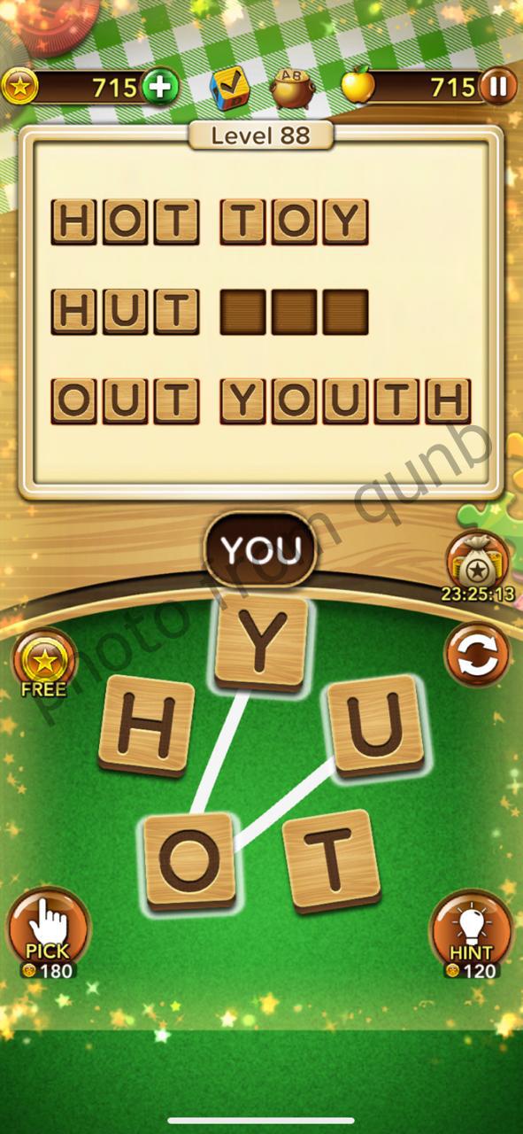 Word Collect Level 88 Answers And Cheats