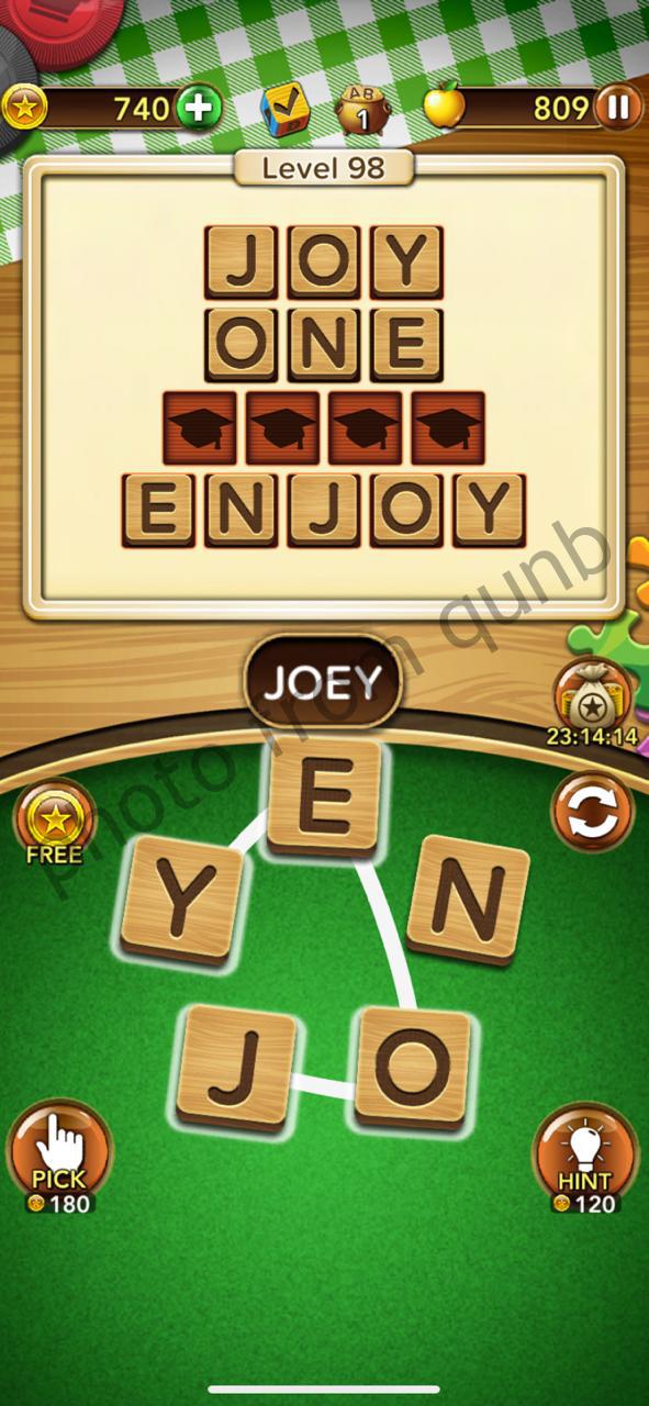 Word Collect Level 98 Answers And Cheats