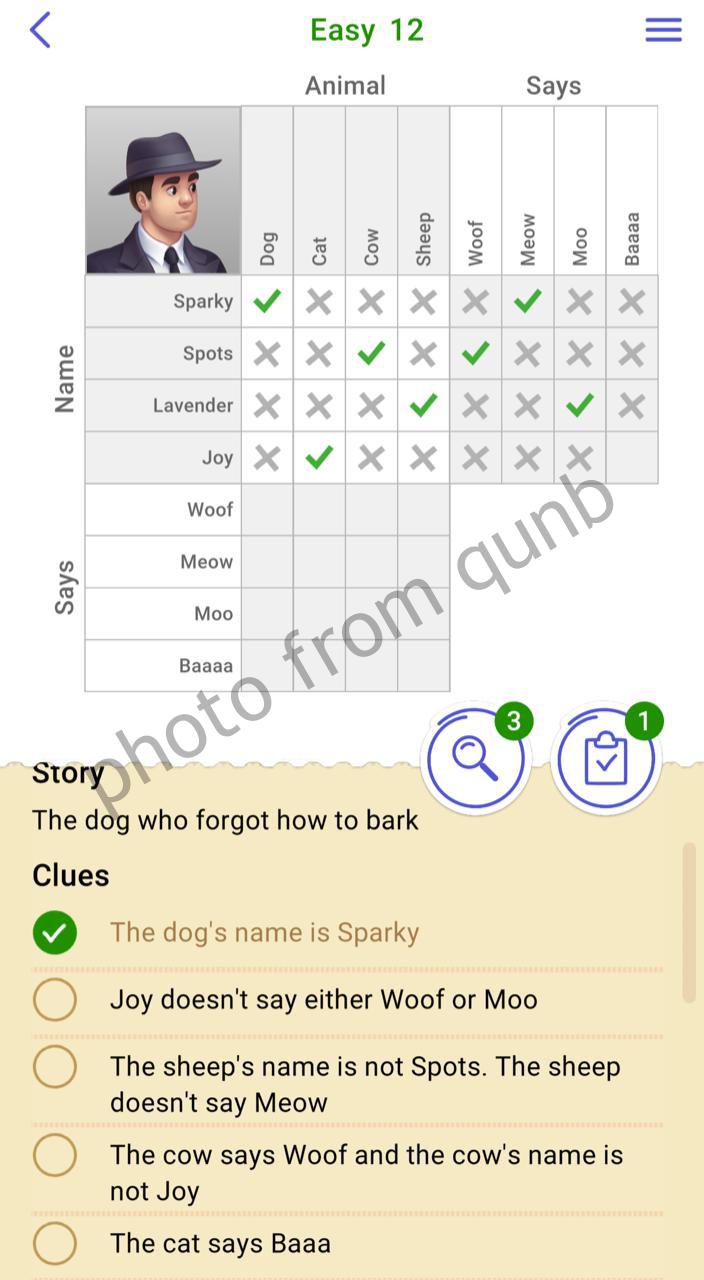 Cross Logic Puzzle Game Easy 12 Answers And Solutions Cross Logic Puzzle Game Easy 12 Answers And Solutions