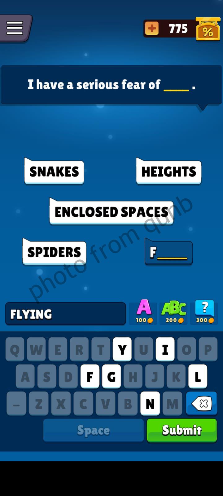 I Have A Serious Fear Of Popular Words Level 101 I Have A Serious Fear Of Popular Words Level 101
