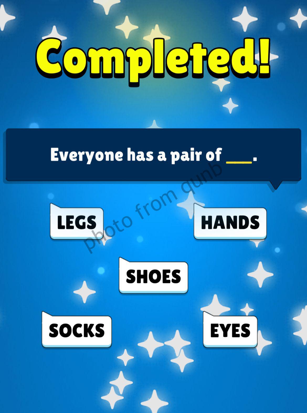 Everyone Has A Pair Of Popular Words Level 3 Everyone Has A Pair Of Popular Words Level 3