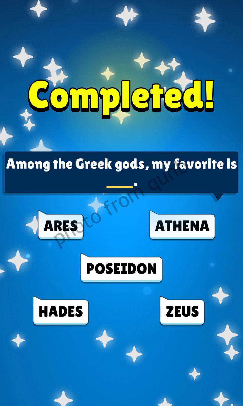 Among The Greek Gods My Favorite Is Popular Words Level 331 Among The Greek Gods My Favorite Is Popular Words Level 331