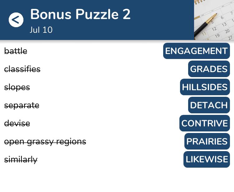 7 Little Words July 10 2023 Answers All In One Page 7 Little Words July 10 2023 Answers All In One Page