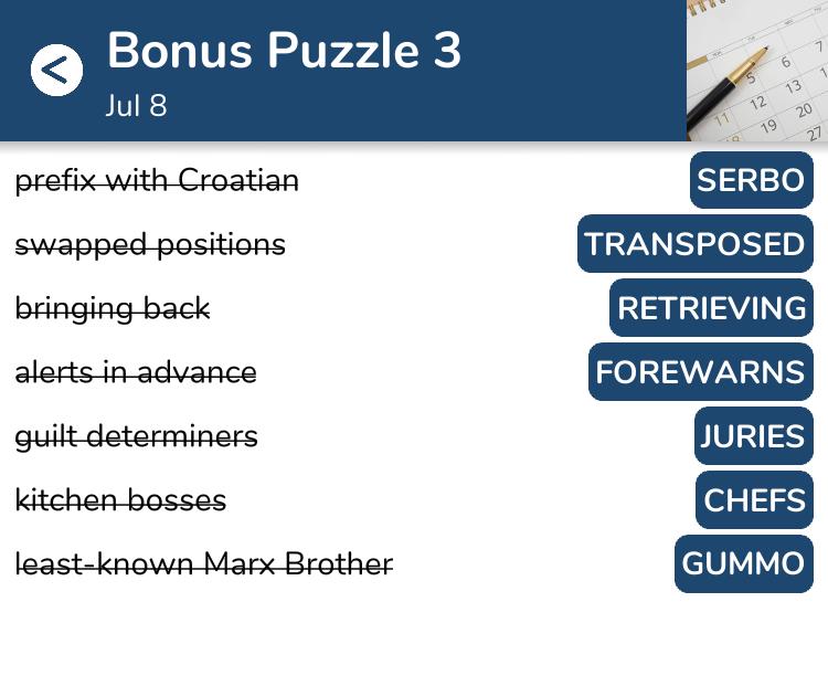 7 Little Words Bonus 3 July 8 2023 Qunb