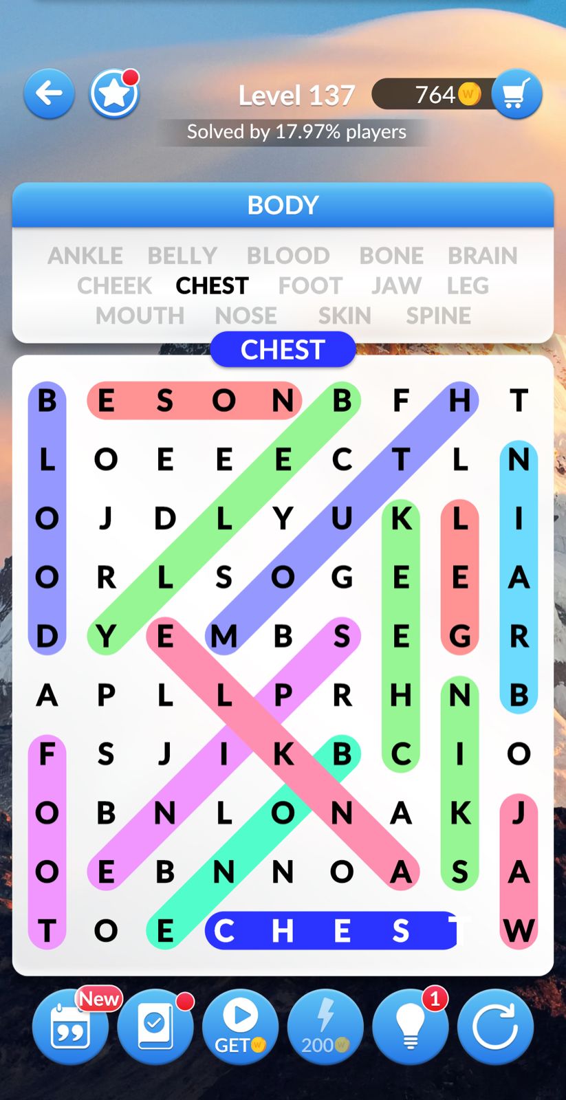 Word Search Explorer Level 137 Body Answers Word Search Explorer Level 137 Body Answers