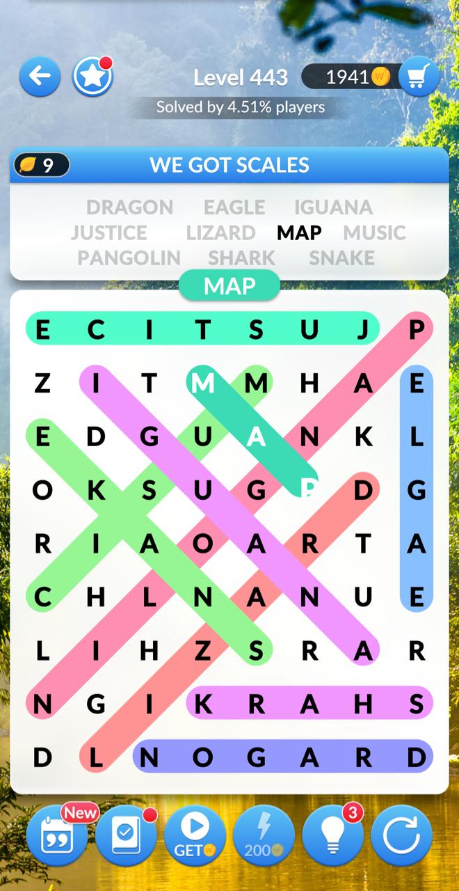 Word Search Explorer Level 443 We Got Scales Answers word-search-explorer-level-443-we-got-scales-answers