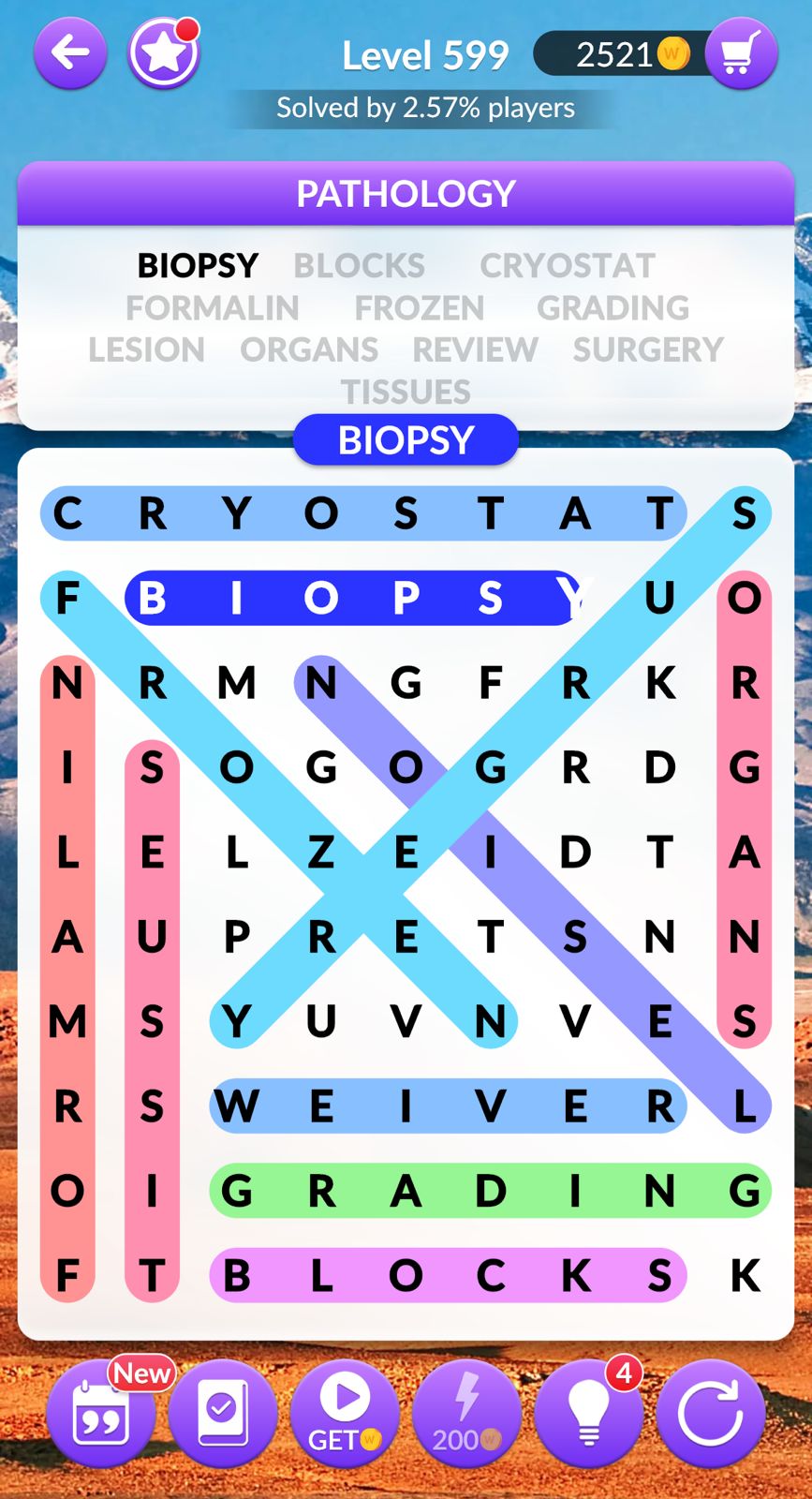 Word Search Explorer Level 599 Pathology Answers Word Search Explorer Level 599 Pathology Answers