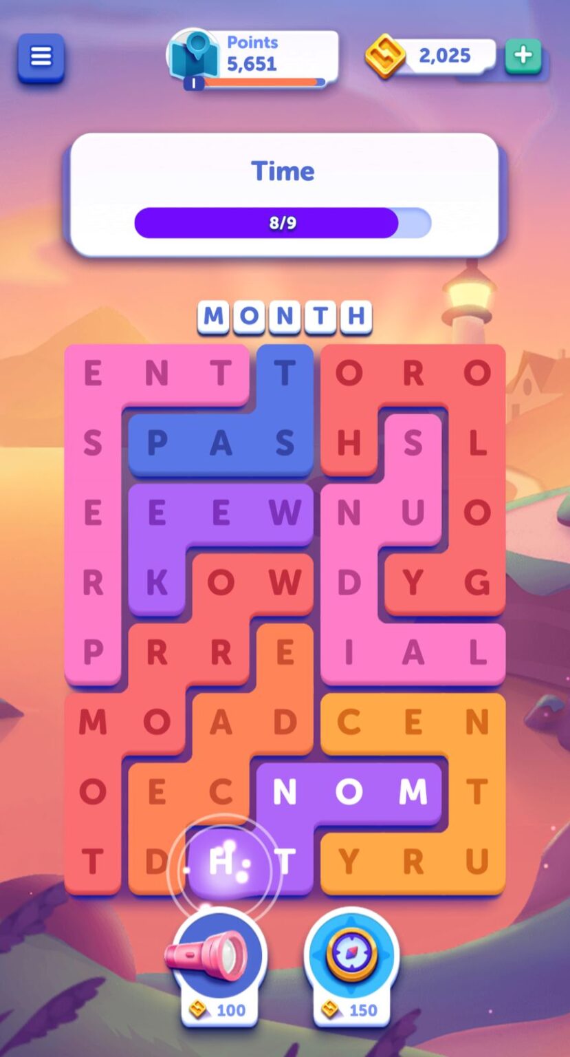 Word Lanes Daily Unwind April 8 2024 Answer Answers