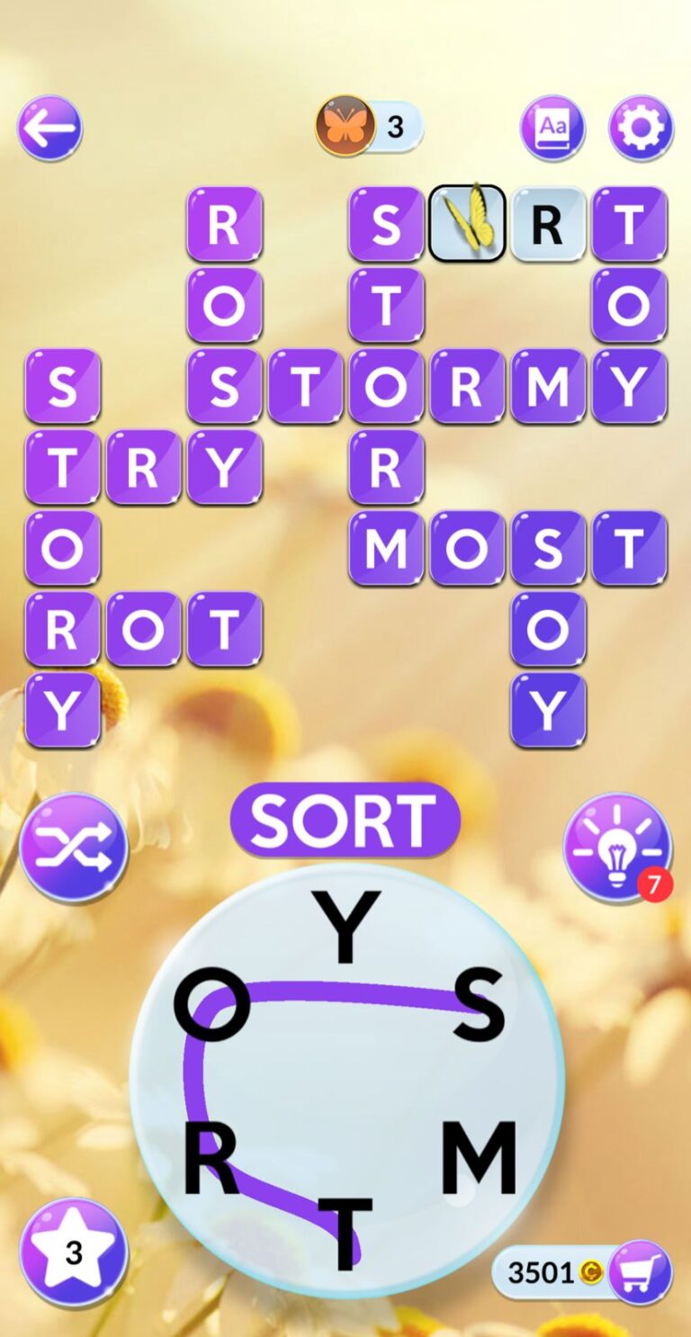 Wordscapes In Bloom Daily July 26 2024 Answers Answers