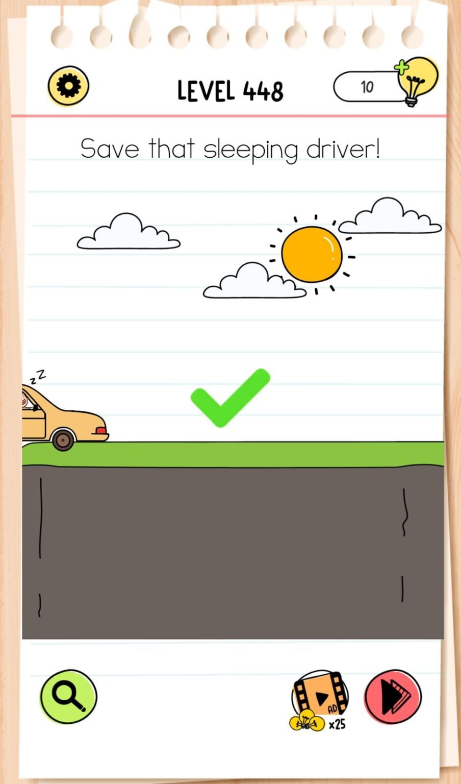 Brain Test All-Star Level 448 Save that sleeping driver Answer - qunb