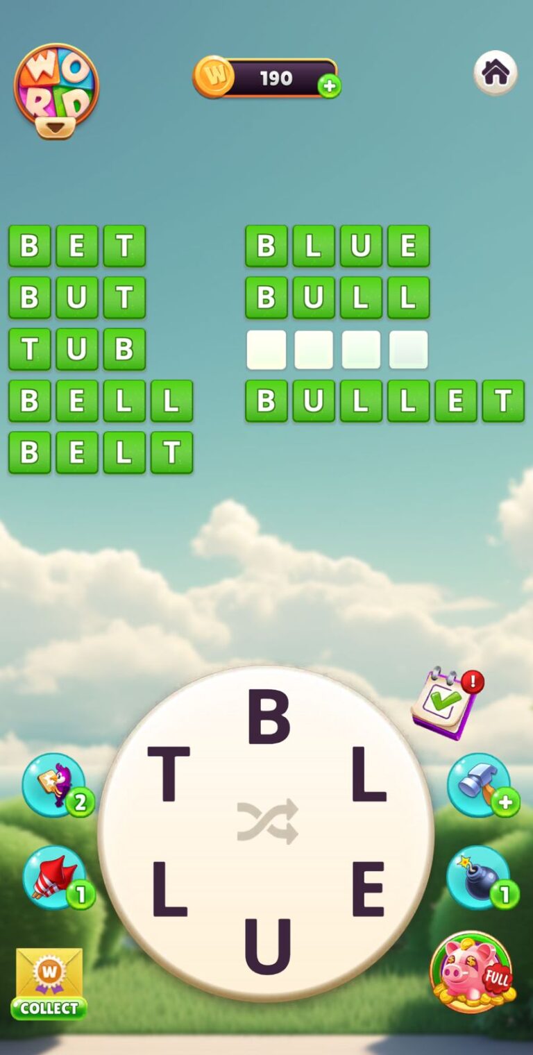 Word Madness Level 216 Answers - qunb